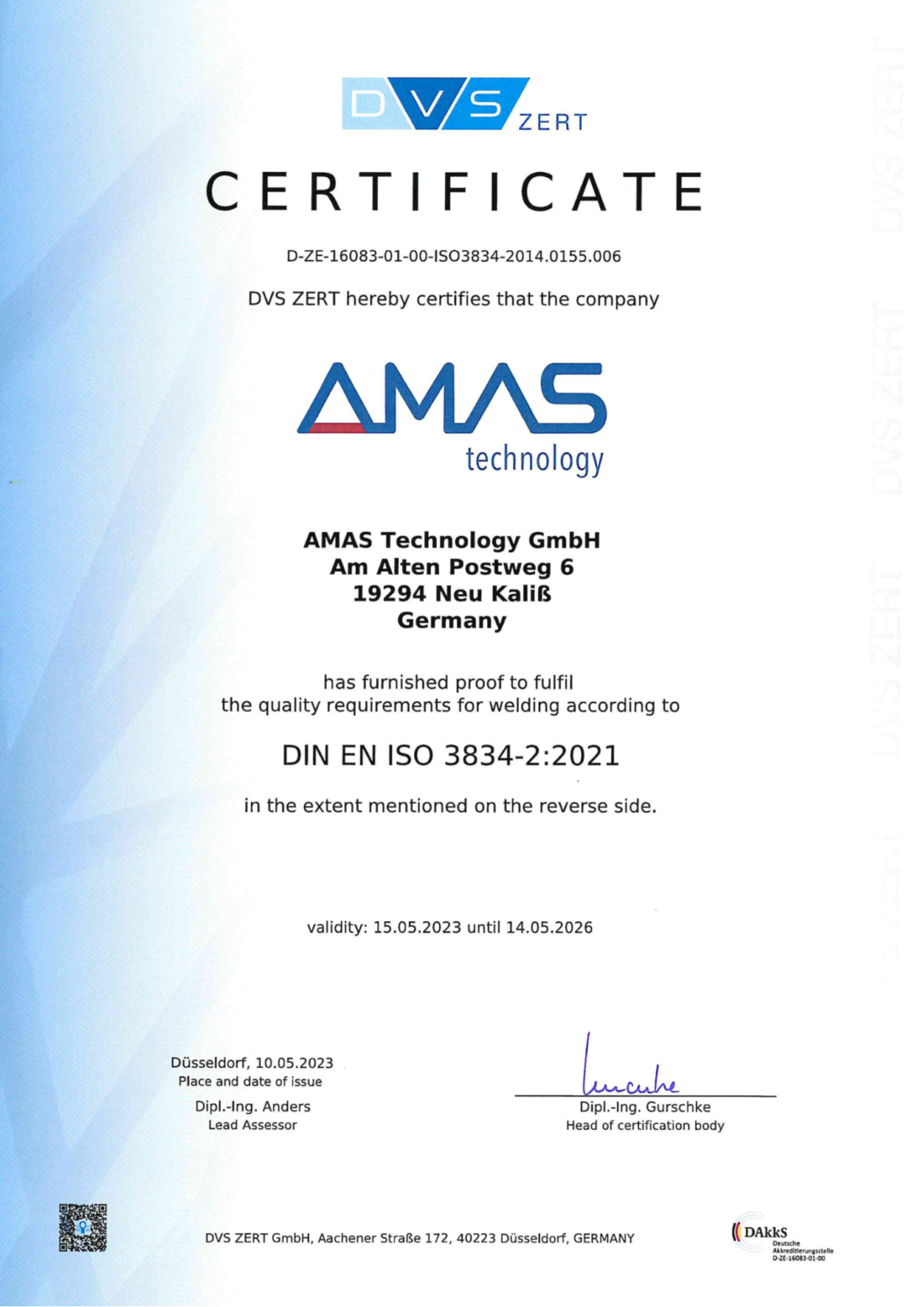 Home - AMAS Technology GmbH
